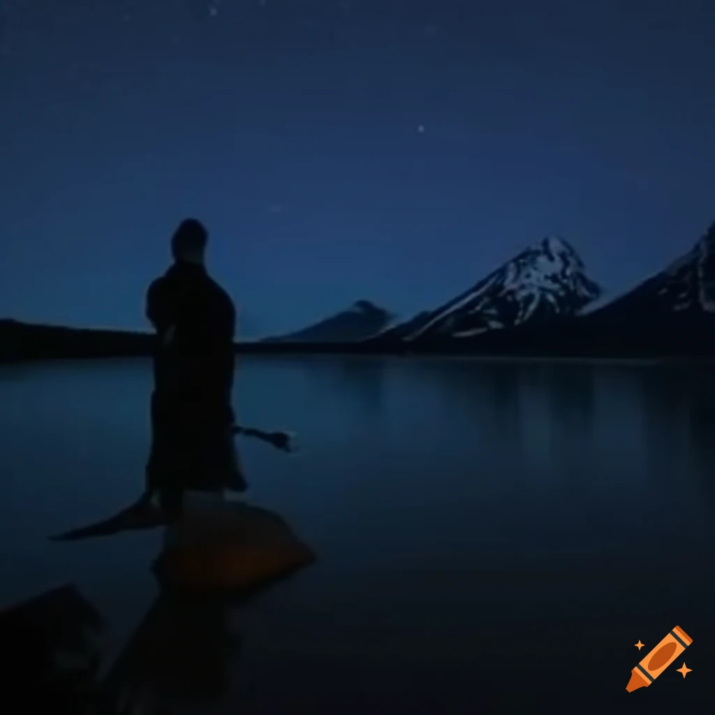 Alaska liminal space on Craiyon