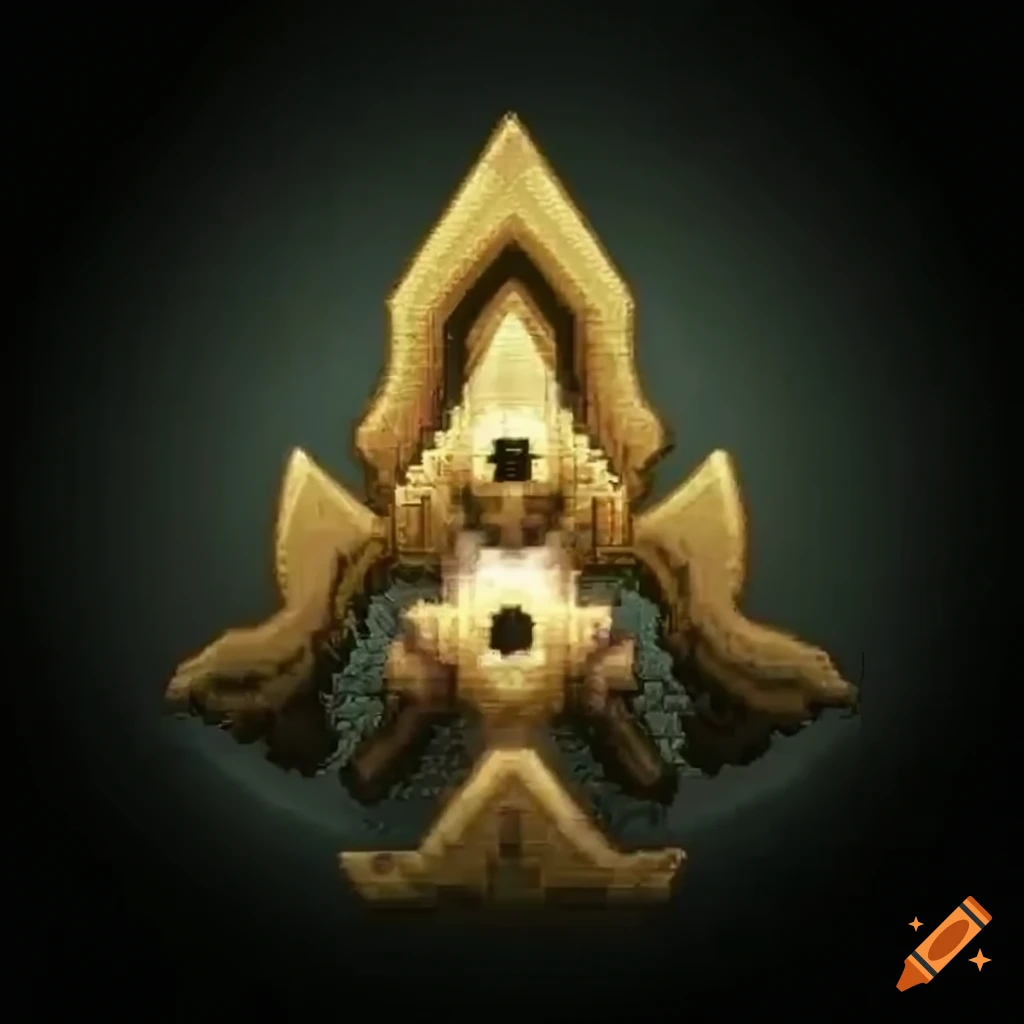 Yharim's insignia from Calamity Mod in Terraria game on Craiyon