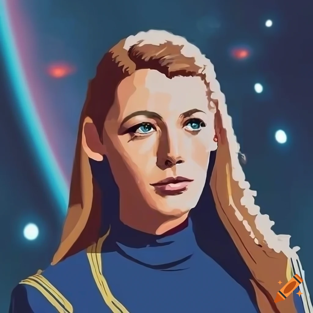 Blake Lively as Starfleet chief engineer in vibrant Star Trek Discovery ...