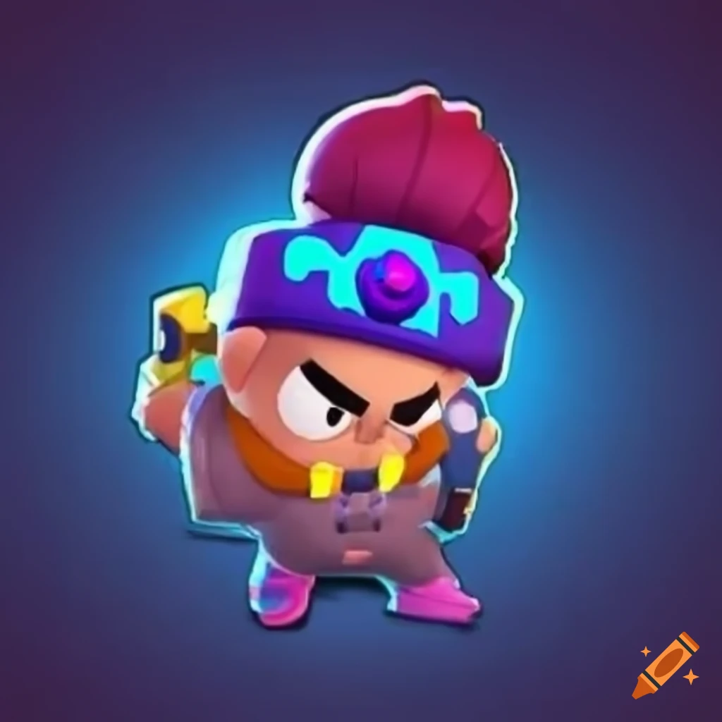 Brawl stars themed background wallpaper on Craiyon