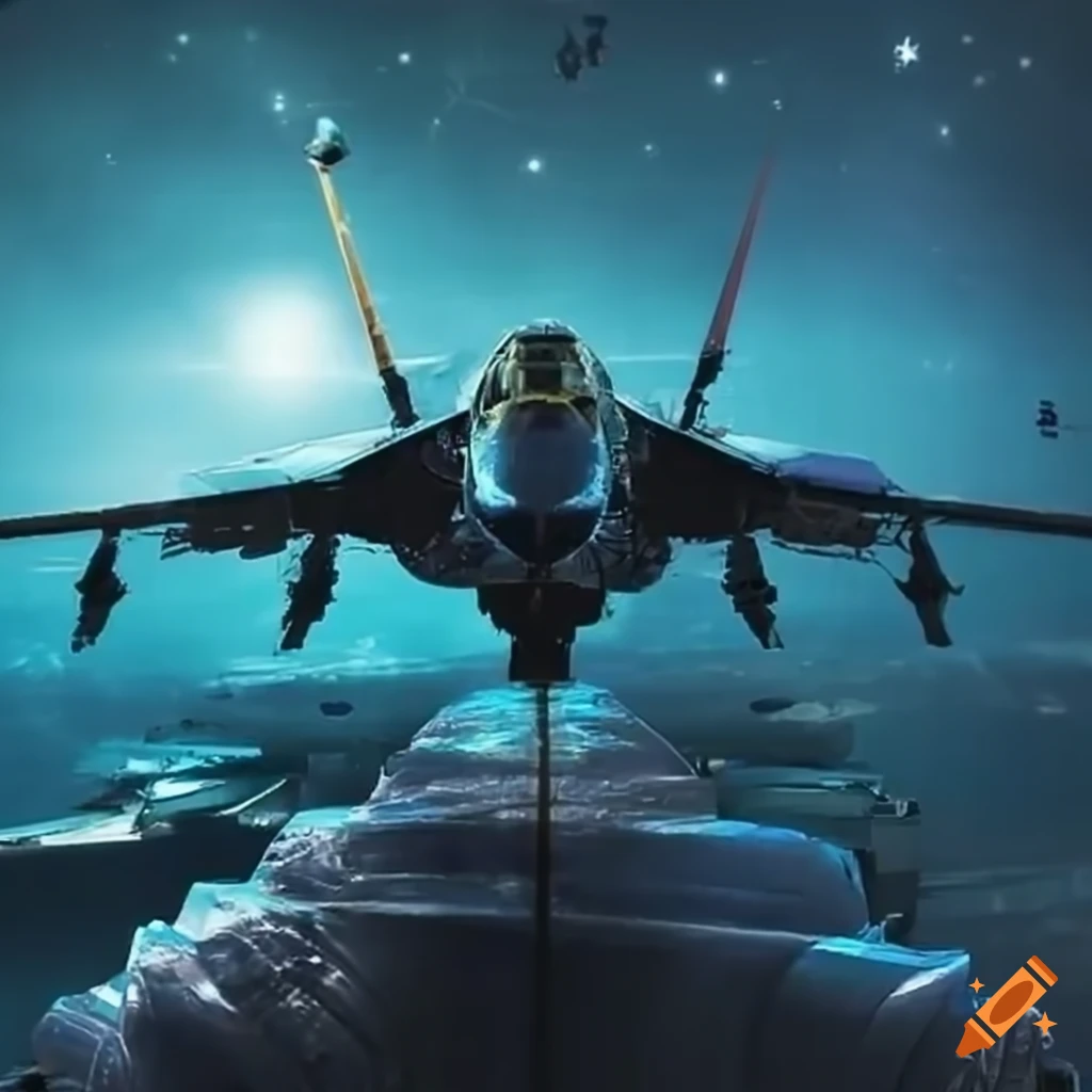 Team Maverick at an IT space on Craiyon