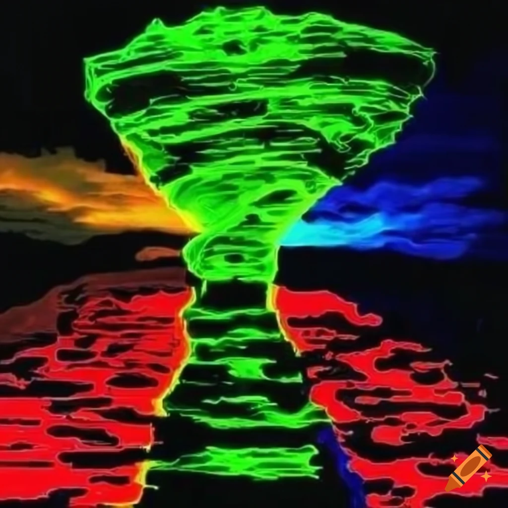 Color ASCII art on Craiyon