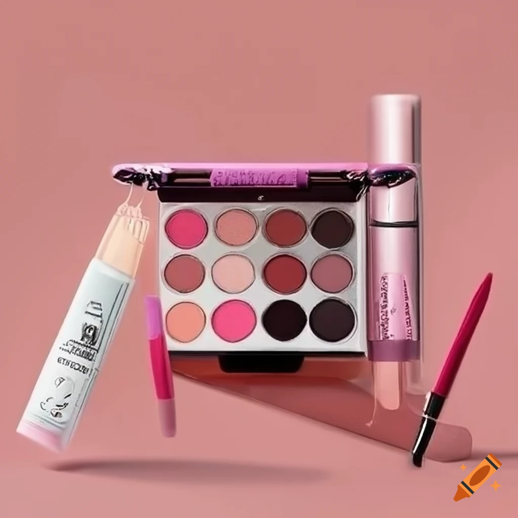 Personalized makeup kit on Craiyon