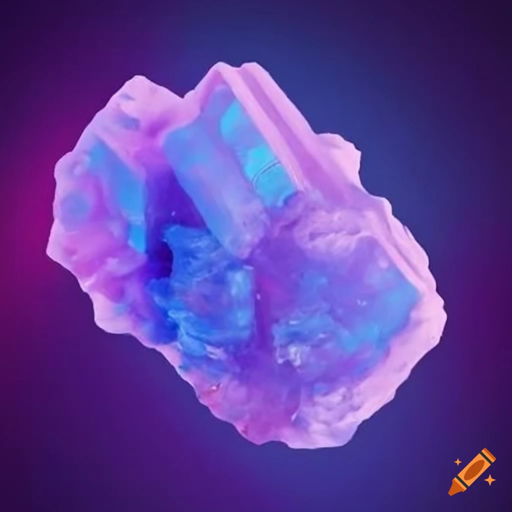 Crystals images created on Craiyon