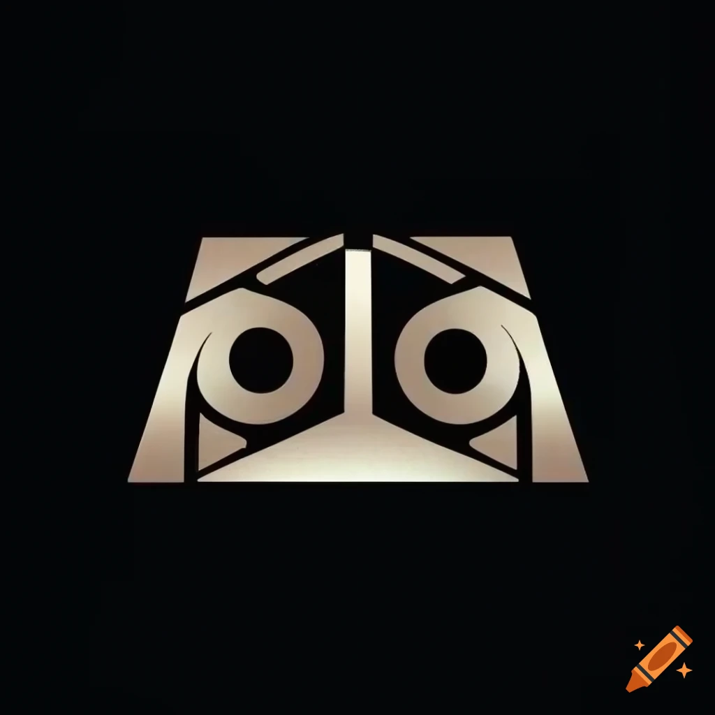 Minimalist Art Deco Divine Mandate Exchange Logo on Craiyon