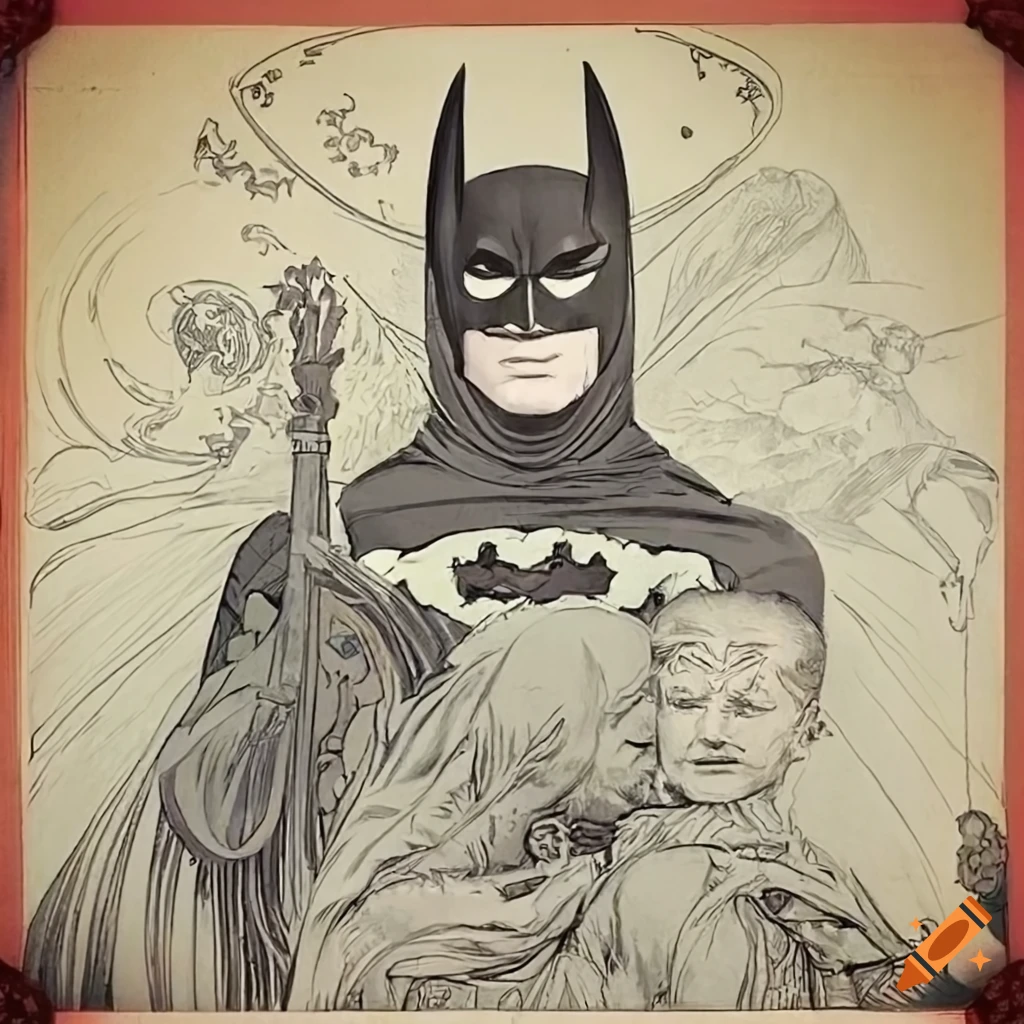 Propaganda poster homage to batman villain influenced by various ...