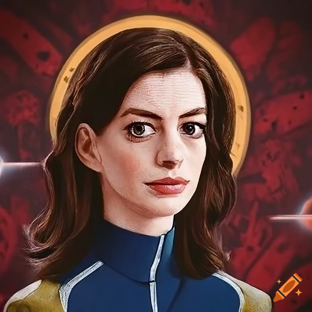 Young Emily Rudd and Young Anne Hathaway as Starfleet scientists in ...