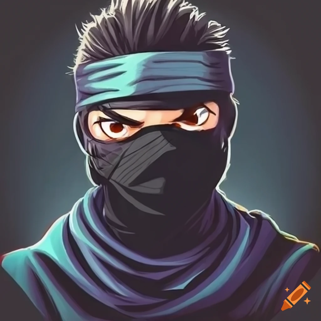 Face ninja on Craiyon