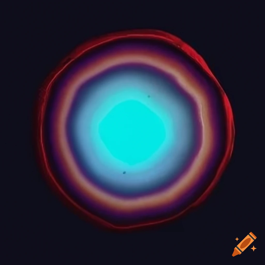 Hexagonal eye on Craiyon