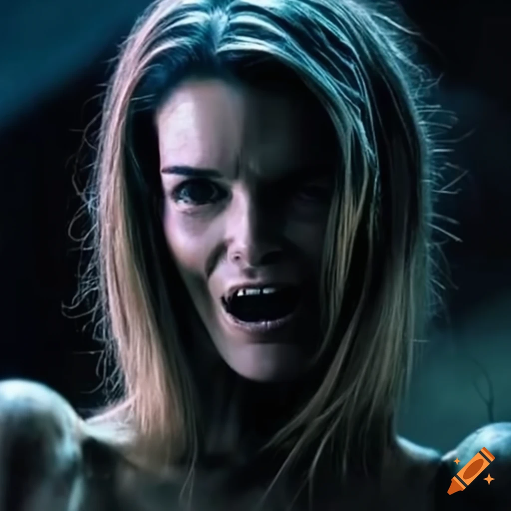 H.r. giger's hair-raiser horror-comedy movie poster on Craiyon