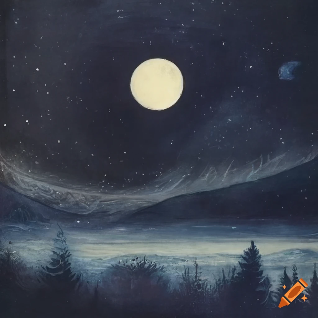 Dreamtime vision of Salish inspired animals with ghost Shamans, falling ...