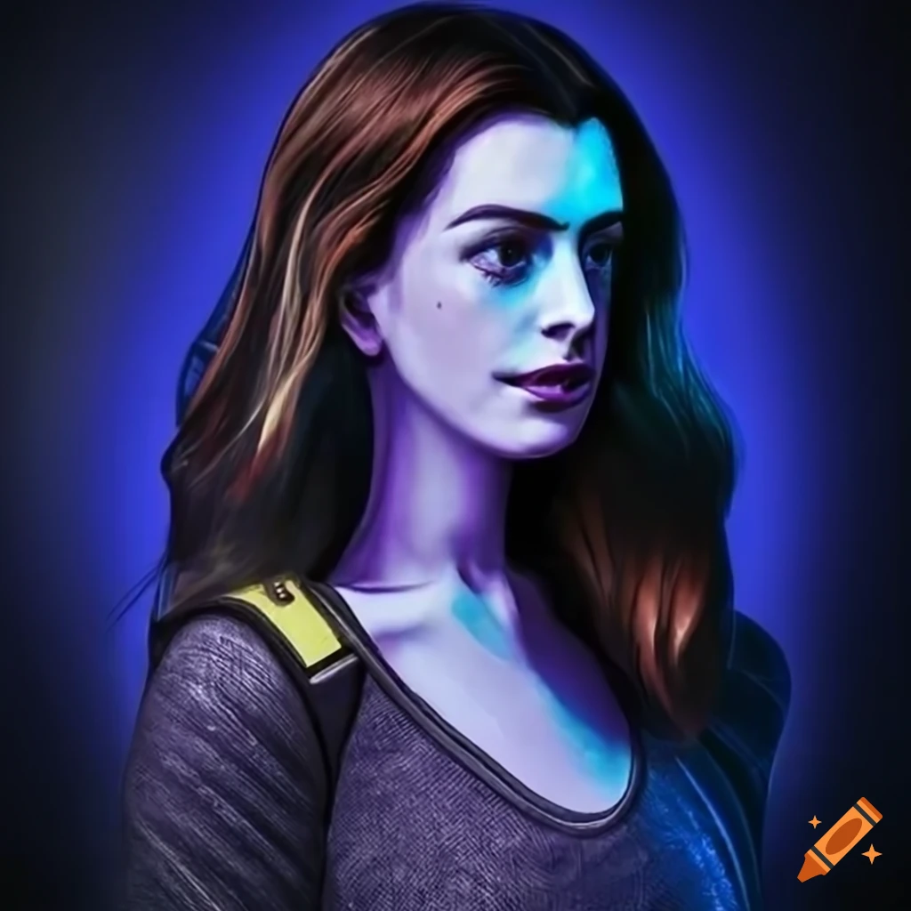 Mashup character of young anne hathaway and young emily rudd as a ...