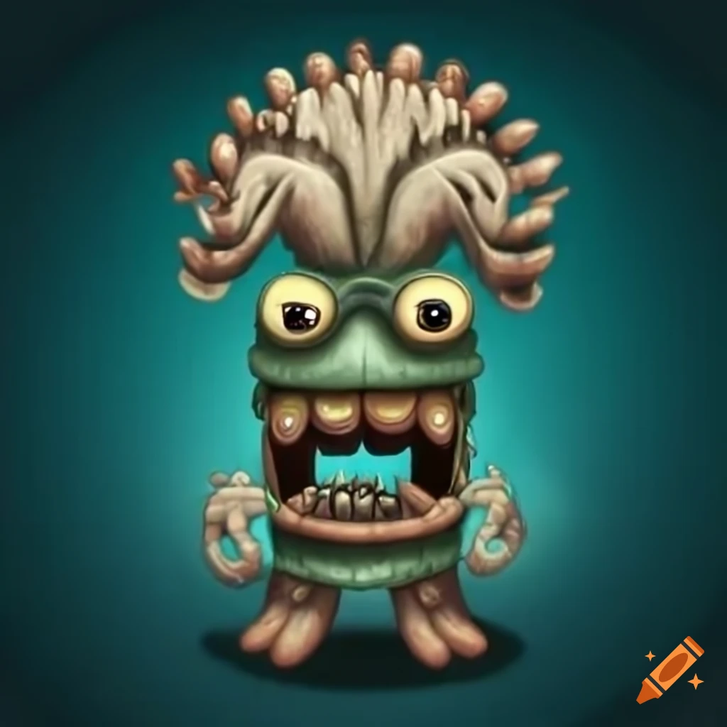 My Singing Monsters Bone Tiki character on Craiyon