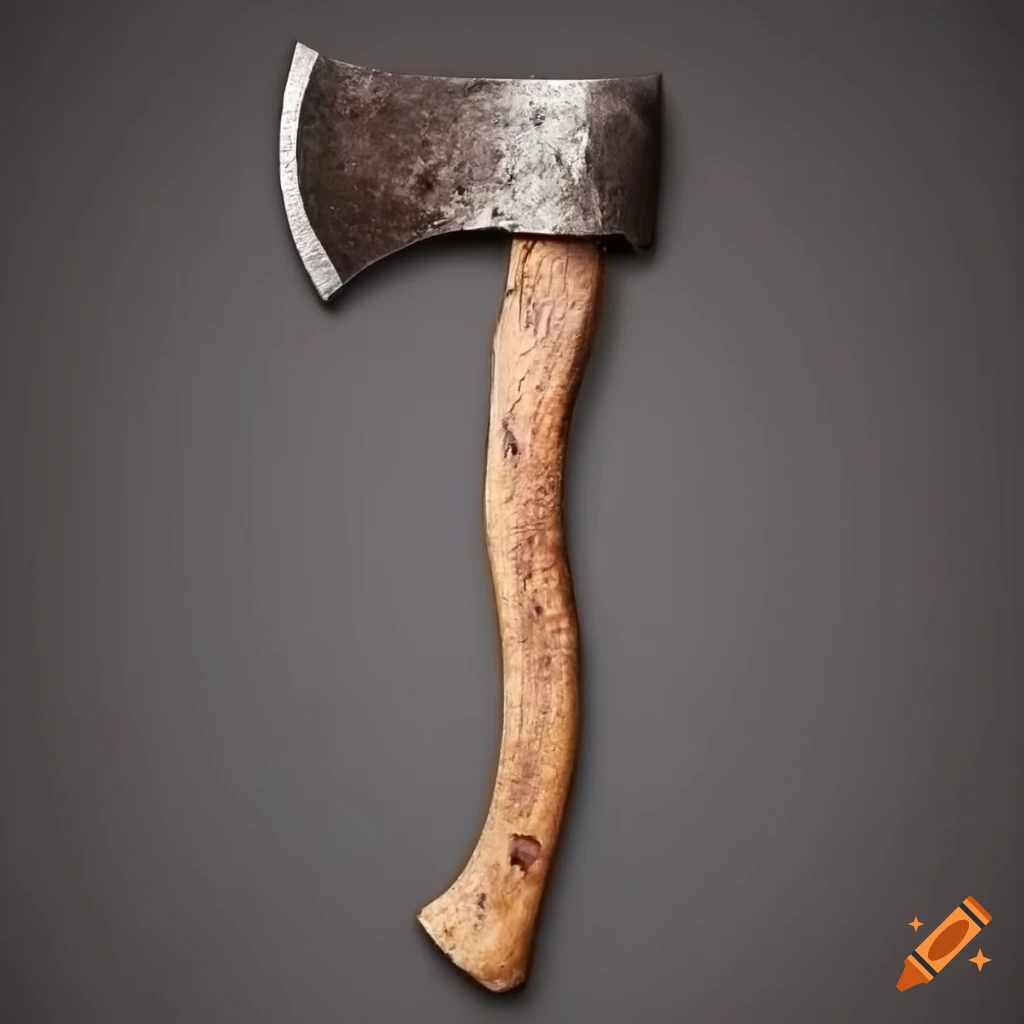 Hand axe on Craiyon