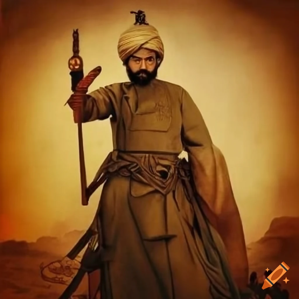 Description of hazrat hamza's bravery in the battle of badr on Craiyon