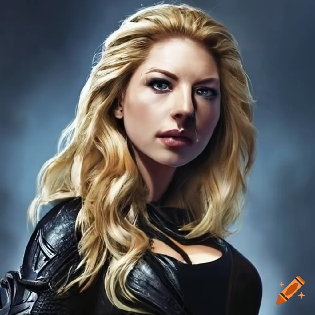 Katheryn winnick as black canary on Craiyon
