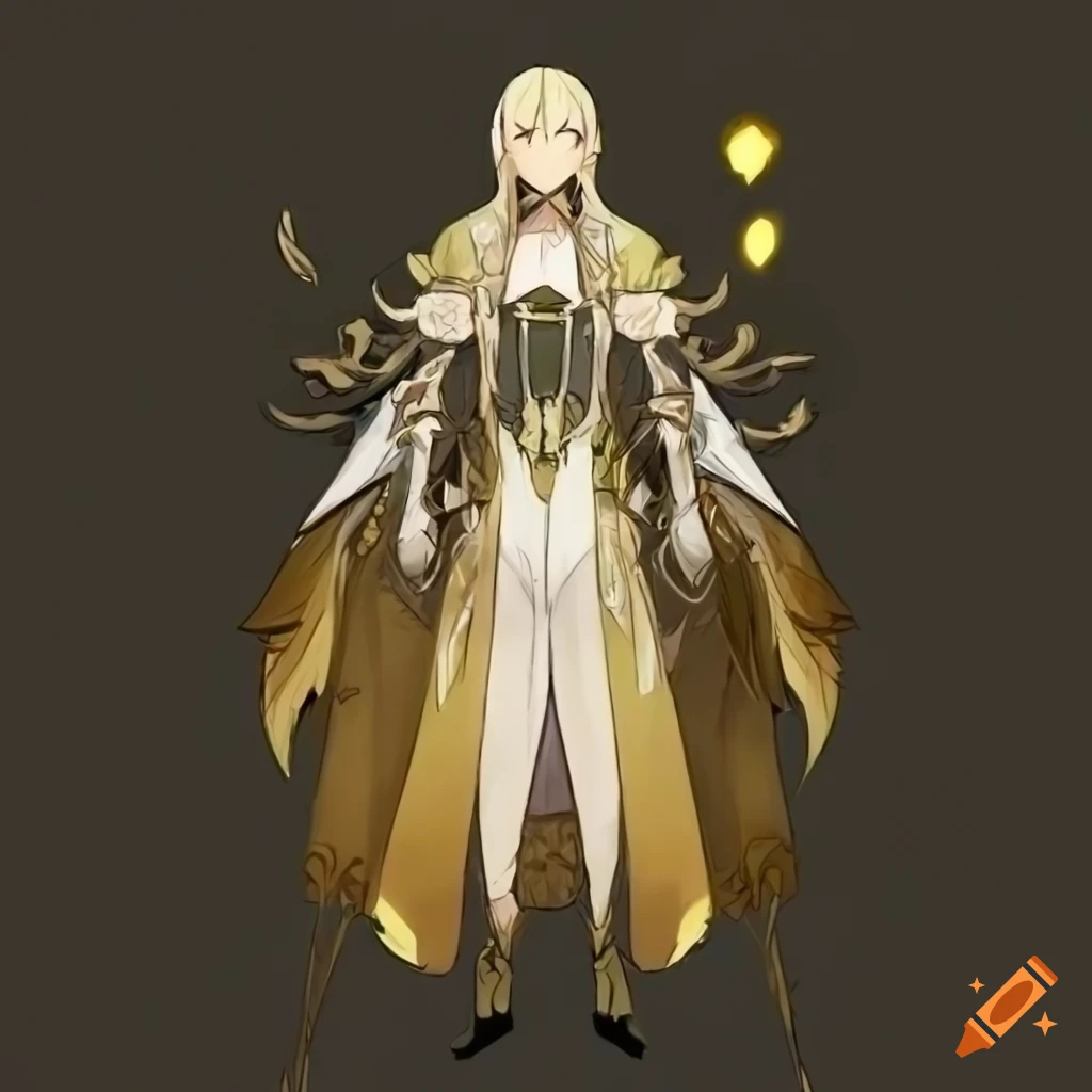 Sumeru-inspired Anemo Claymore outfit design for a male Genshin Impact ...