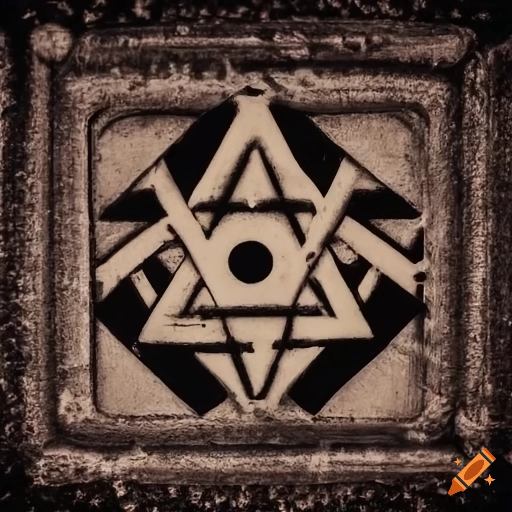 Occult square symbol on Craiyon