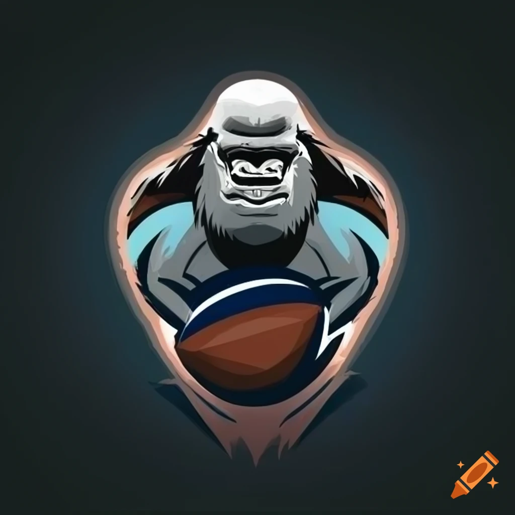 Gorilla Fotball Logo Nürnberg Silverbacks – Prostyle Uniforms