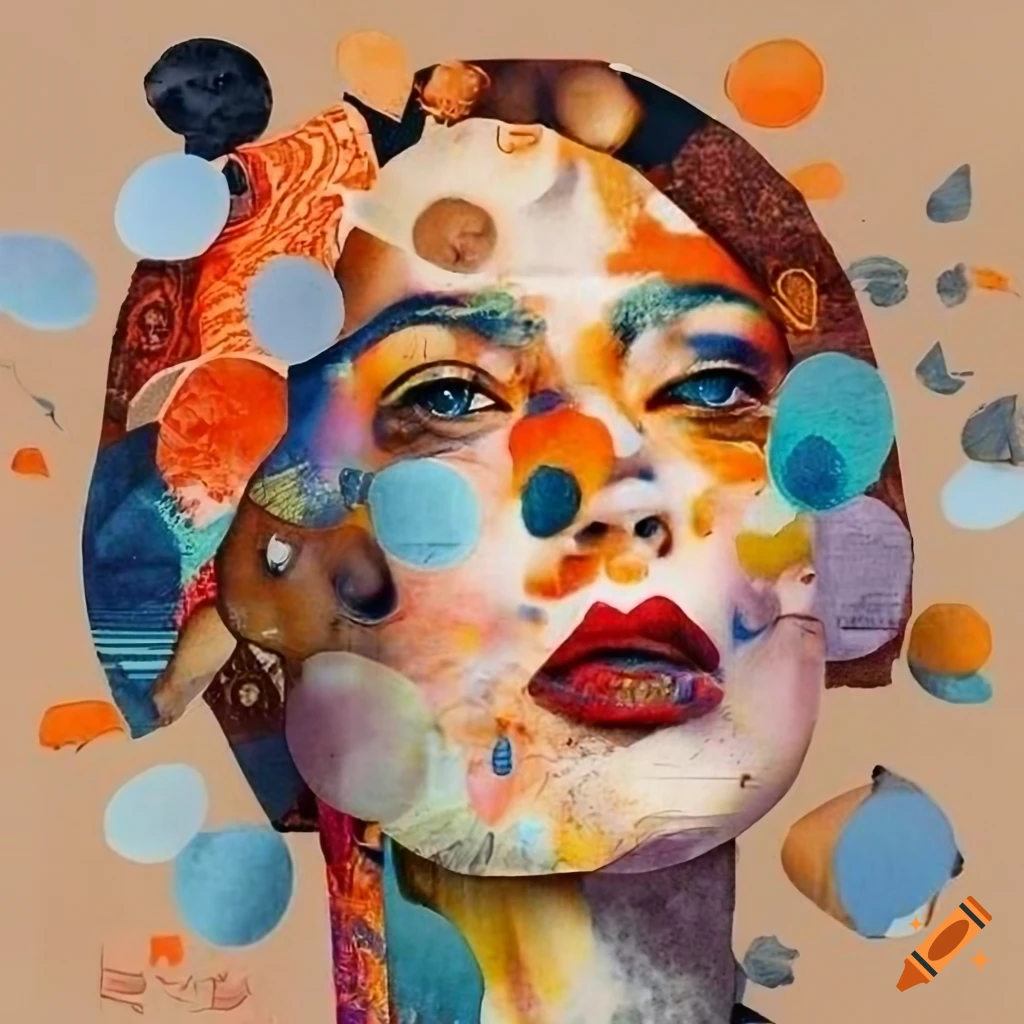 Hannah Hoch collage featuring photorealistic woman and intriguing ...