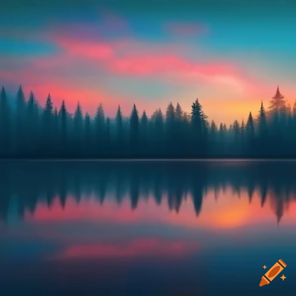 Calming YouTube banner with peaceful landscapes and tranquil nature ...