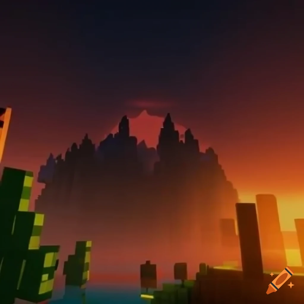 Enhanced Minecraft blocks with stunning shaders for a vivid visual ...