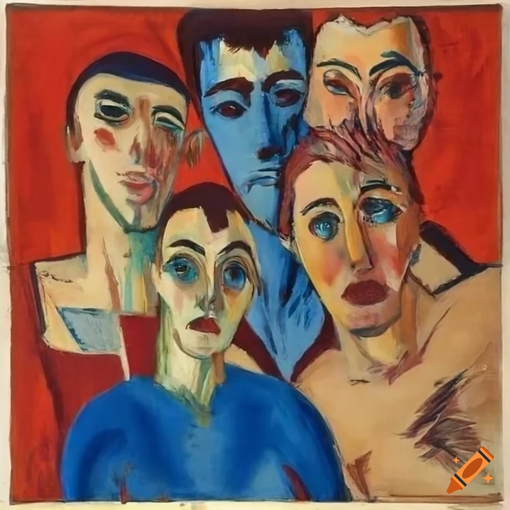 Group of proud men on a couch in a midcentury apartment on Craiyon