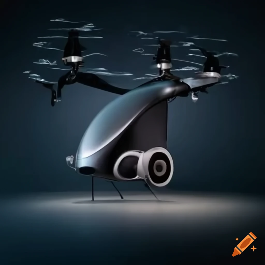 Flying electric cycle with digital navigation panel and wings for ...