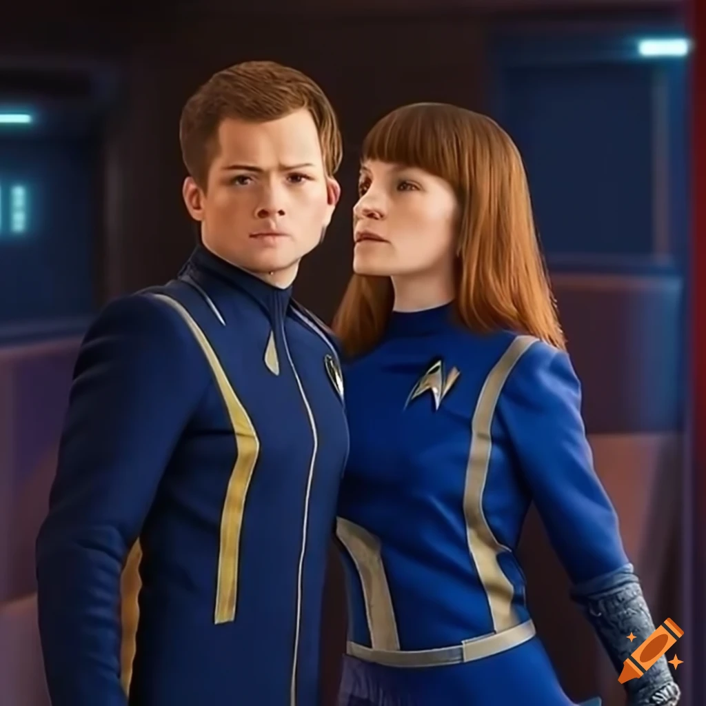 Starfleet heroes in vibrant Star Trek movie poster art with Frank ...