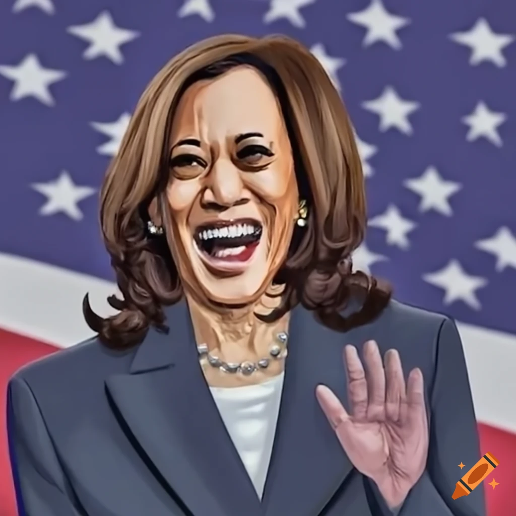 Kamala harris laughing with world leaders in a diplomatic meeting on ...