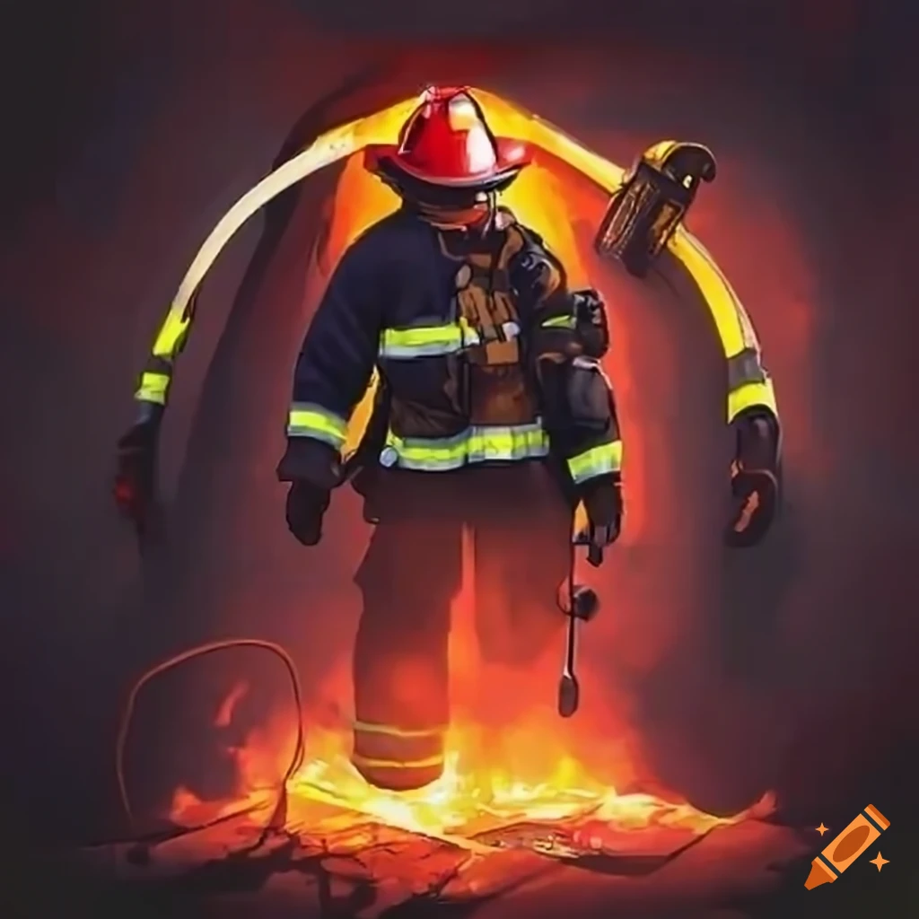 Firefighter station special task forces art style music playlist cover ...