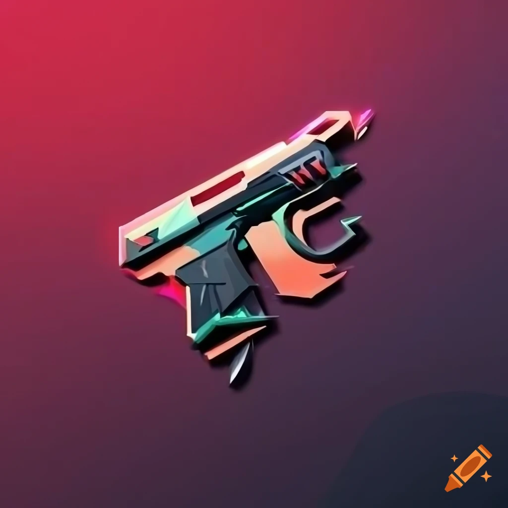 Minimalist and eye-catching valorant team logo design for kronyx with a ...