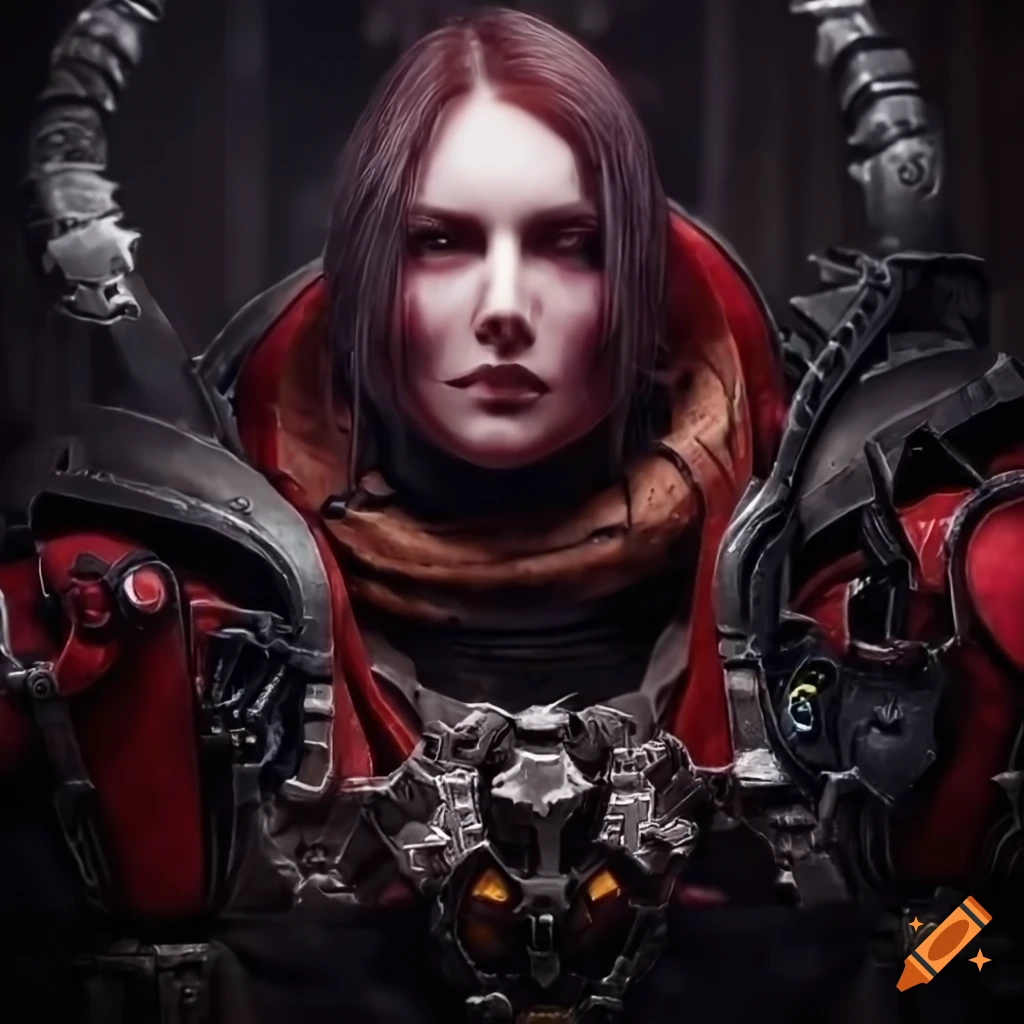Detailed and photorealistic portrait of a mechanicus tech-priest from ...