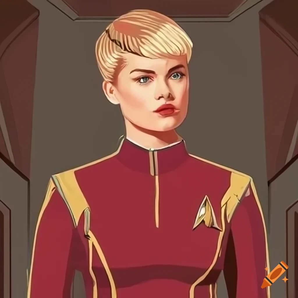 Young Alice Eve portraying a balletic Starfleet heroine in Star Trek ...