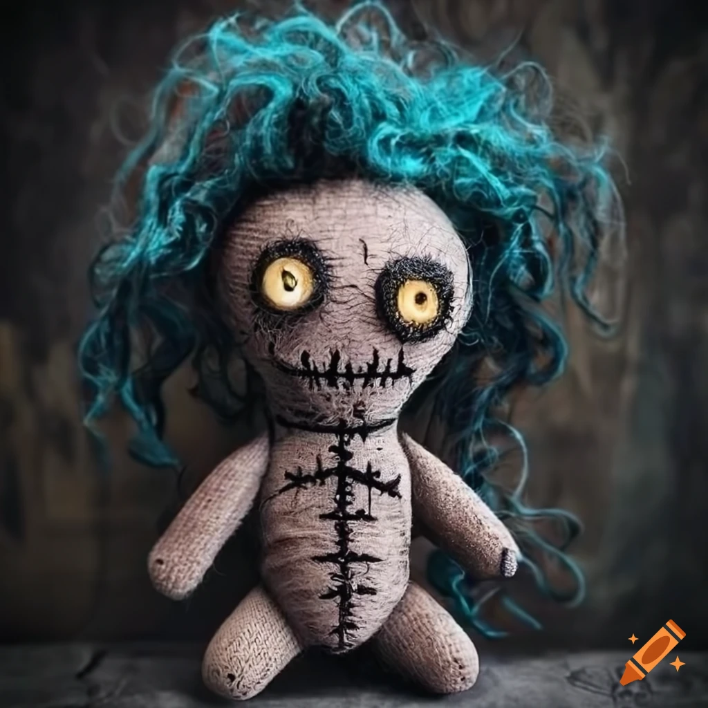 Intricately crafted voodoo doll avatar with unique styling on Craiyon