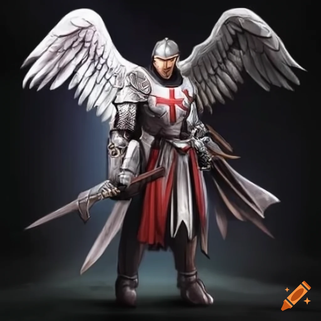 Arcangel Gabriel as Armor Knight Templar and Andy Bogard as a sword ...