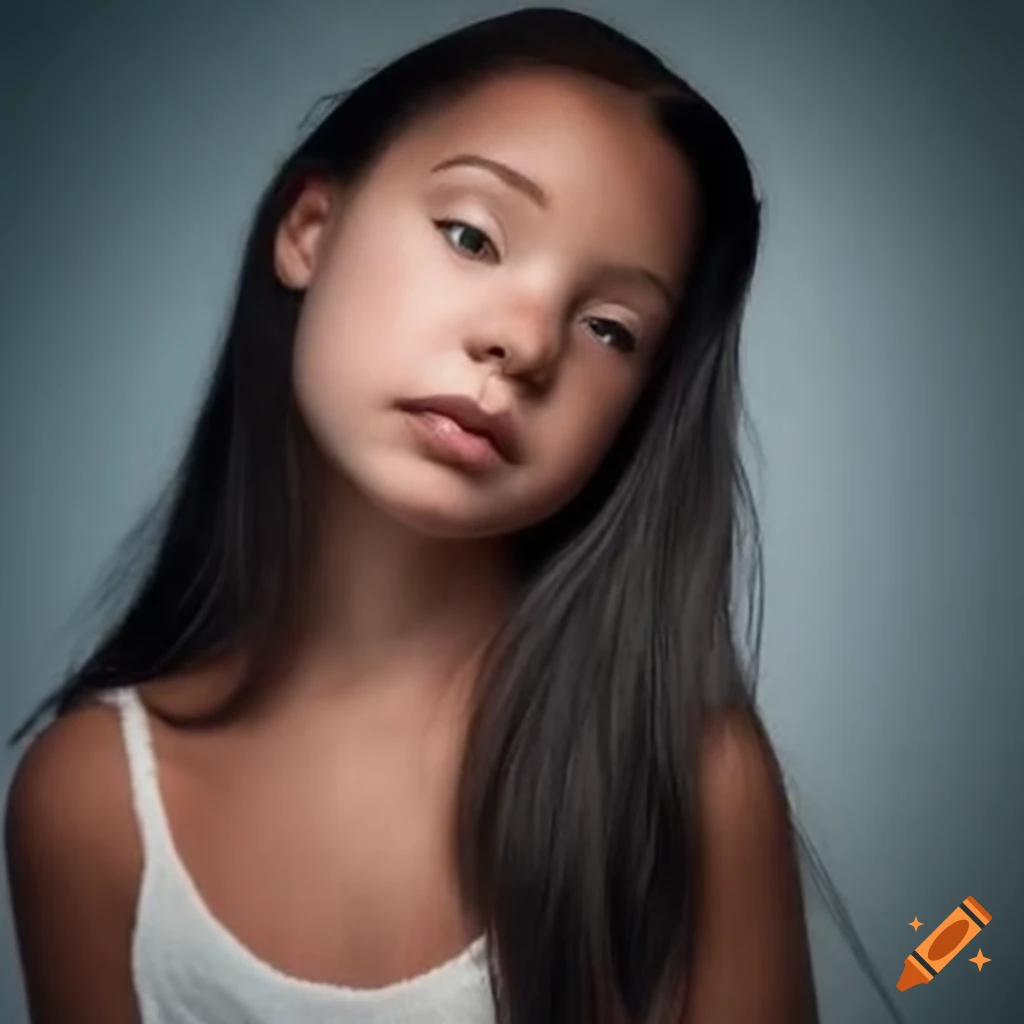 Realistic portrait of Lilo from Lilo & Stitch on Craiyon