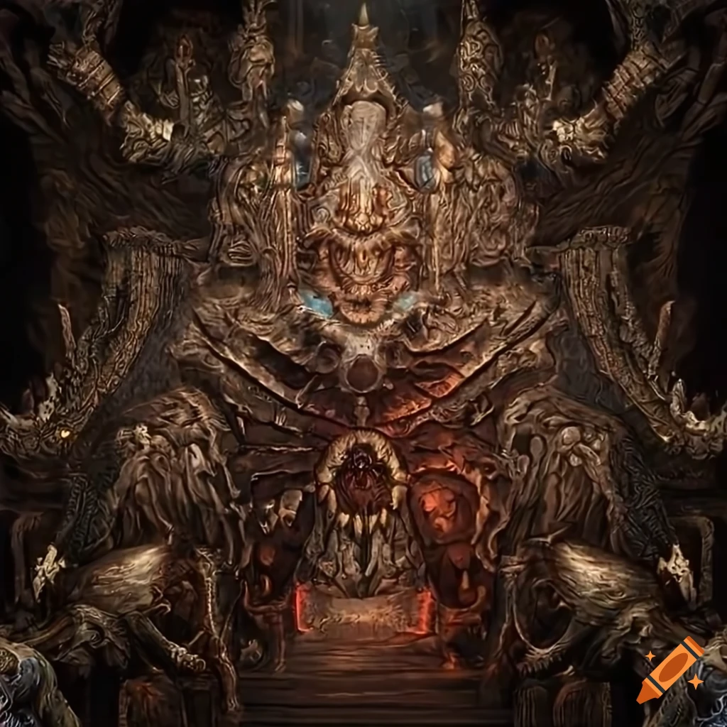 High-resolution texture inspired by the art style of Path of Exile game ...