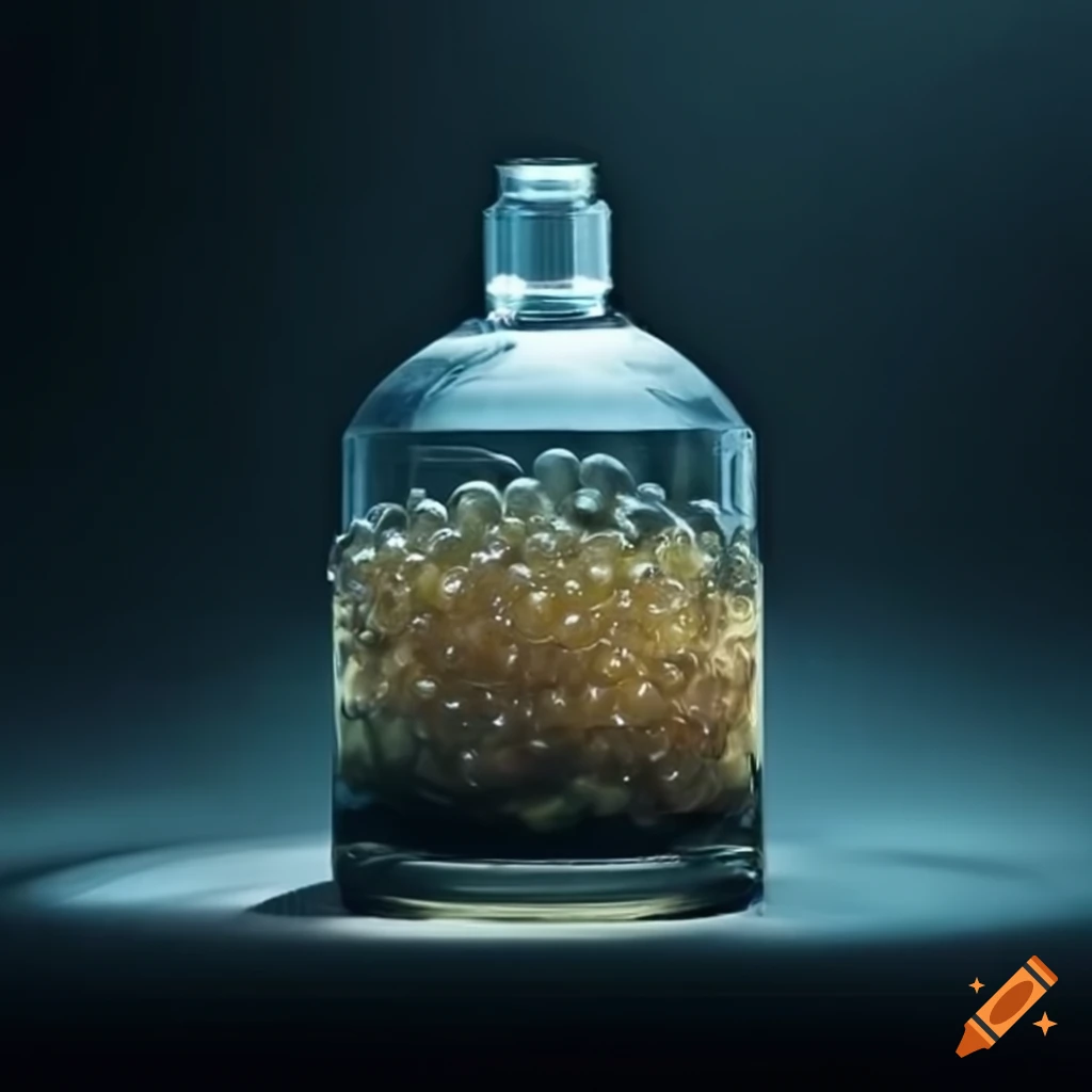 Bacta tank filled with caviar on Craiyon