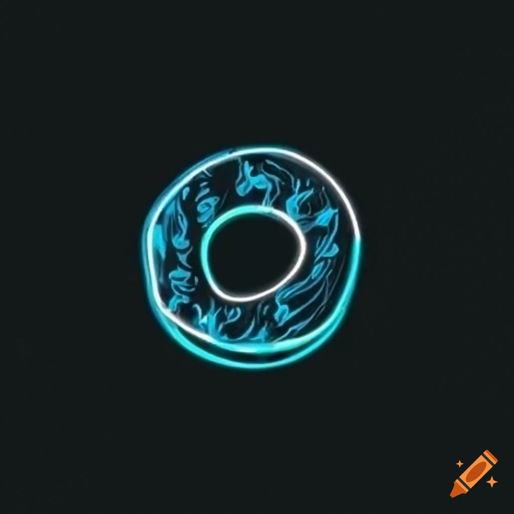 Phish logo in neon with doughnuts and themed band iconography on Craiyon