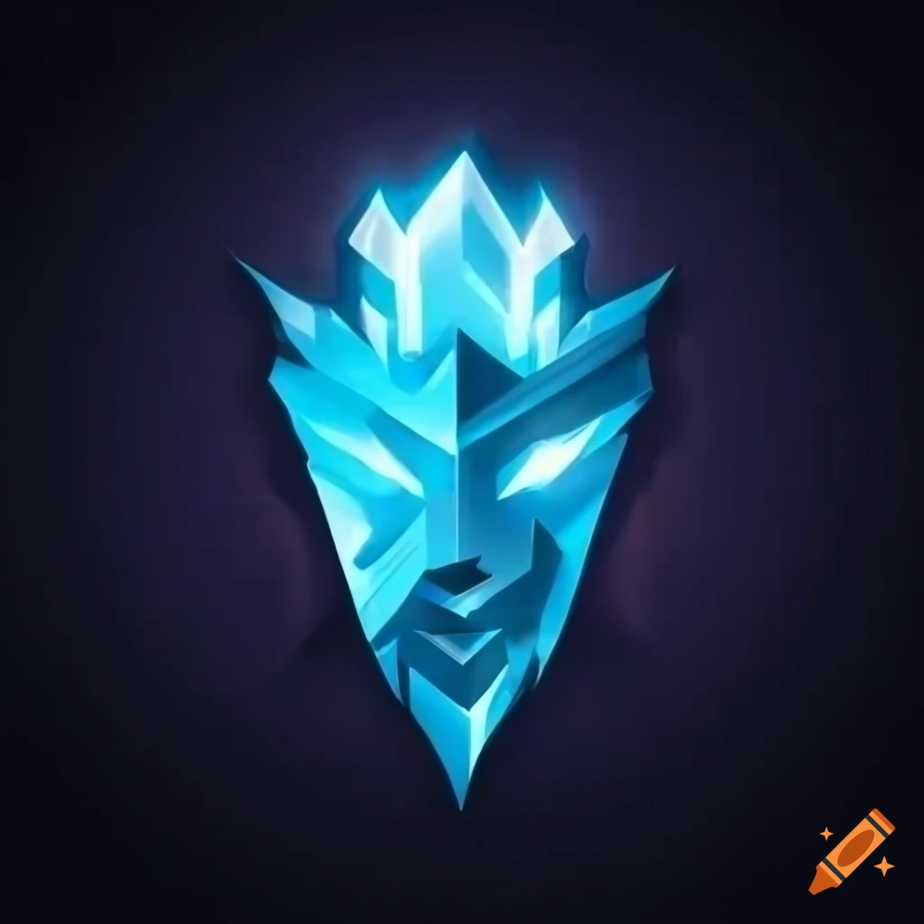 Ice titan logo on Craiyon