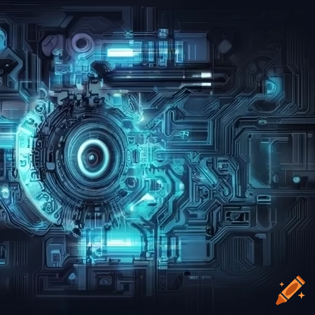 LinkedIn banner with dynamic tech-inspired background for Mechanical ...