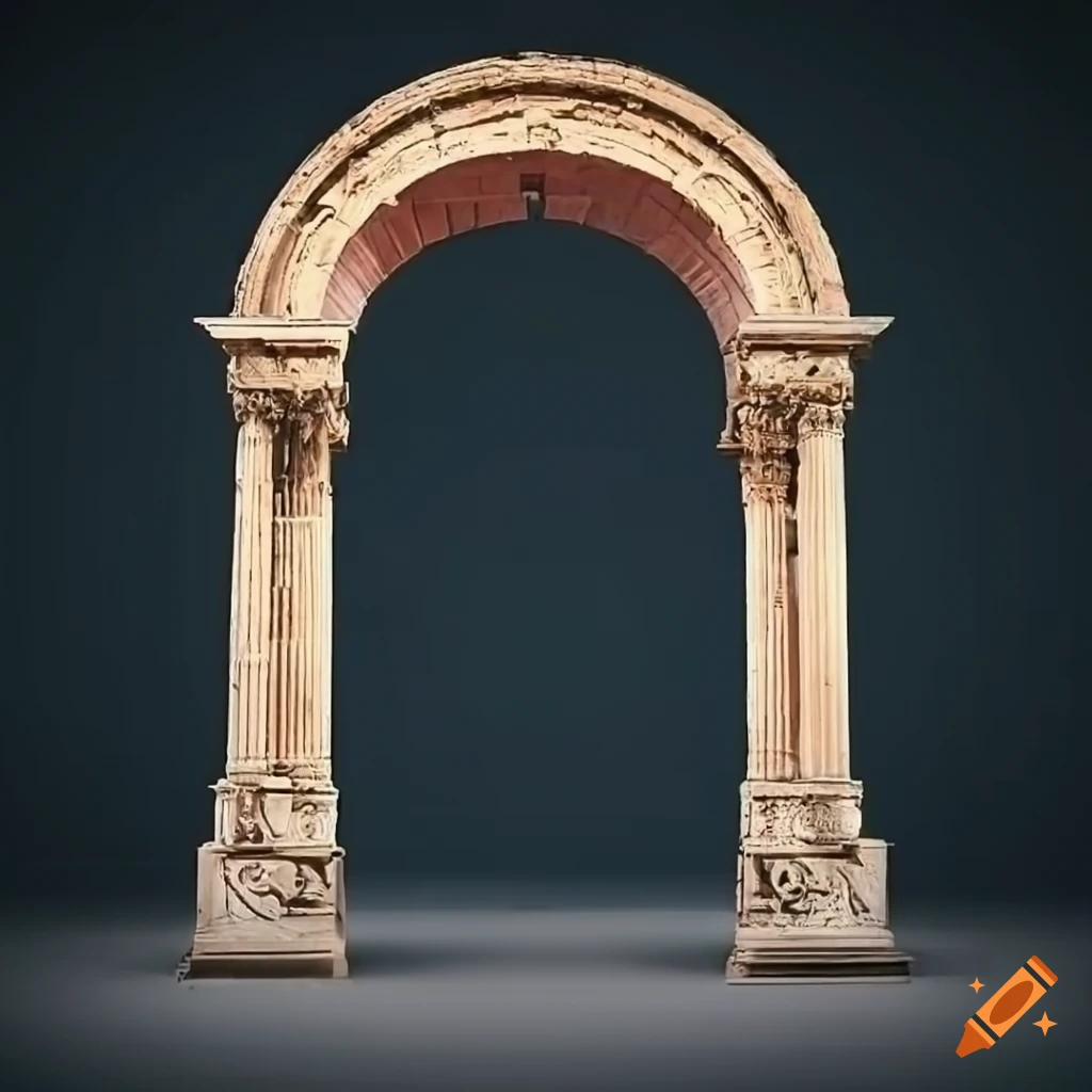 Ancient greek archway, arch, or temple on Craiyon