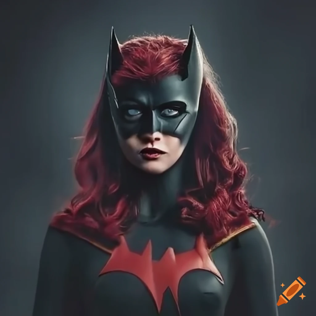 Intense showdown between Catman and Batwoman in a dark alley on Craiyon