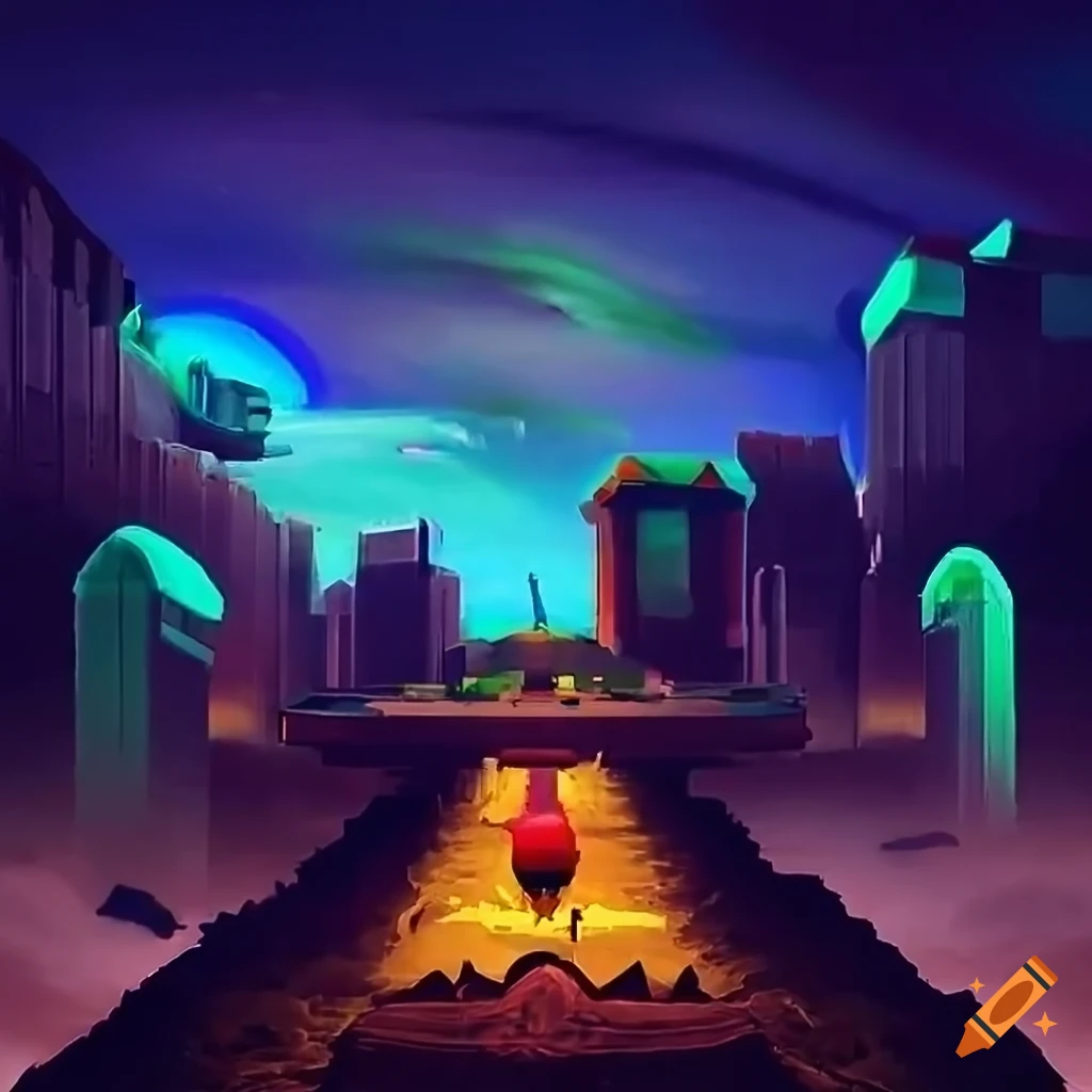 The Time Machine artwork by various artists in panoramic view on Craiyon