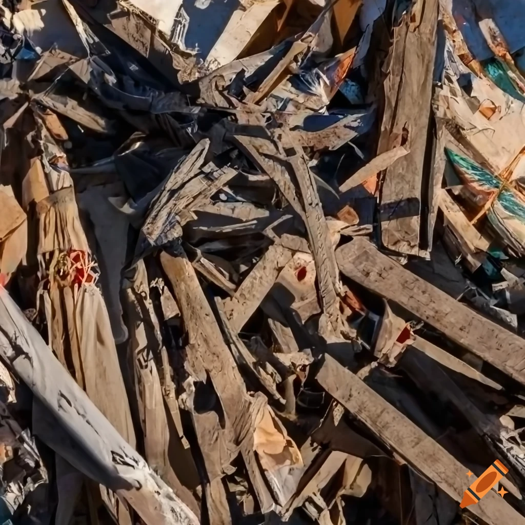 Detail of traditional Hungarian clothes entangled in chaos in a ...