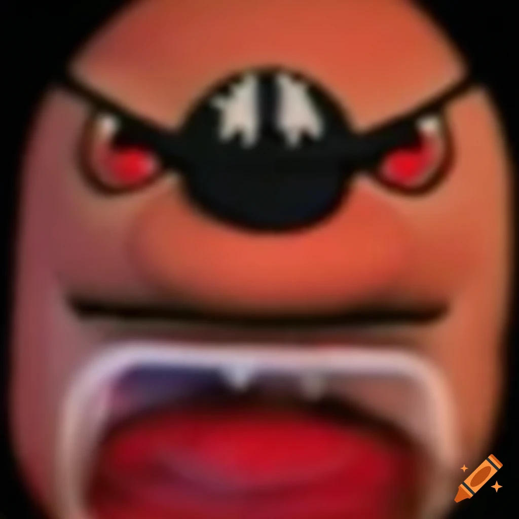 Distorted and creepy version of Super Mario with multiple features on ...