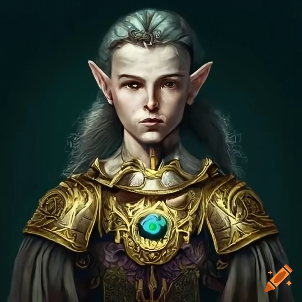 Vanir, a promising magician elf from a noble family excelling in ...