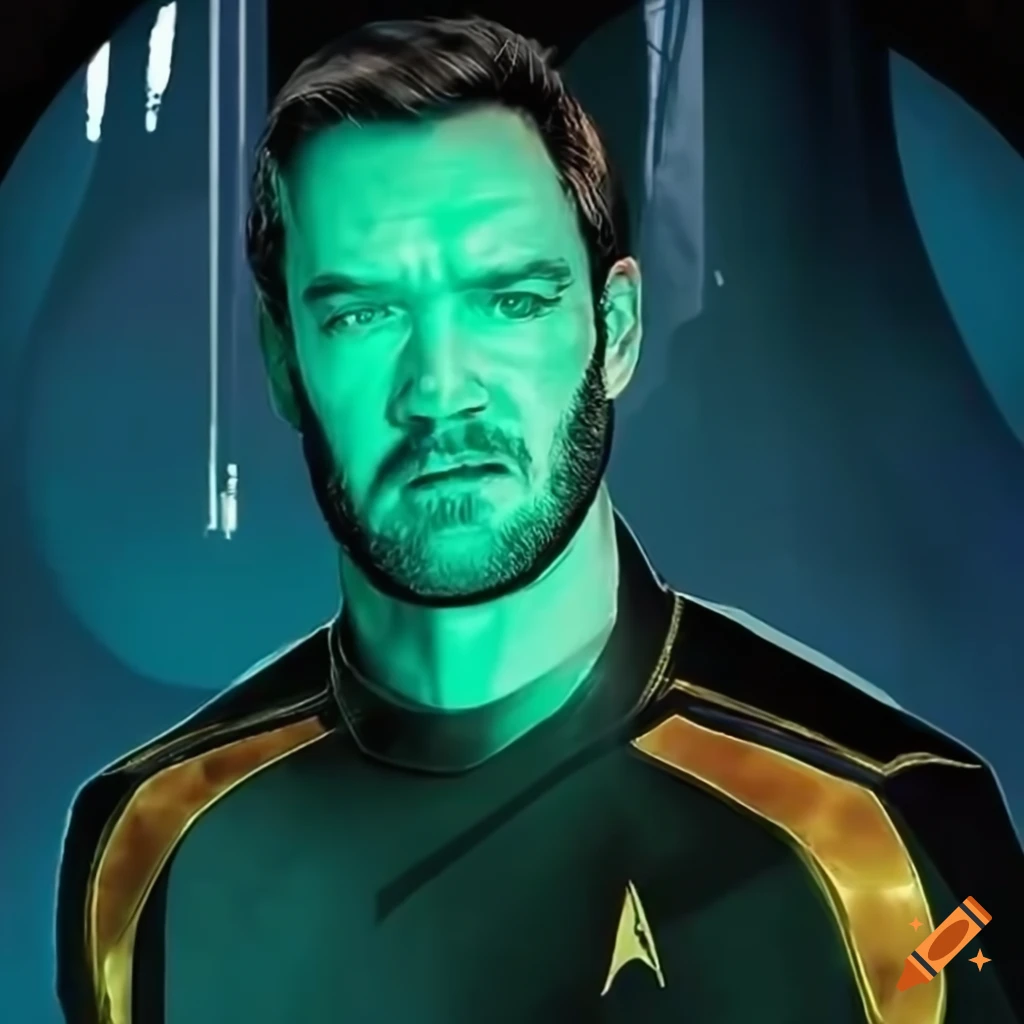 Mark paul gosselaar as a time traveler with a glowing green wristwatch ...