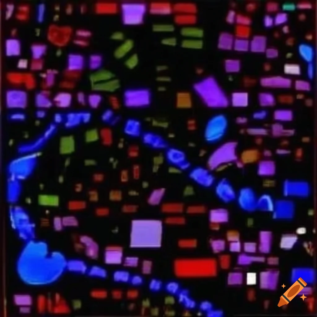 Stunning view of GeoCities TimesSquare on Craiyon